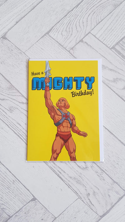 He-Man Birthday Card HE1 – Magnificent Makes UK
